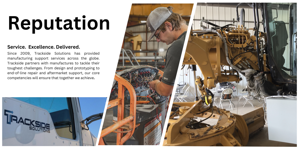 Trackside Solutions – Service. Excellence. Delivered. Trackside Solutions – Service. Excellence. Delivered.