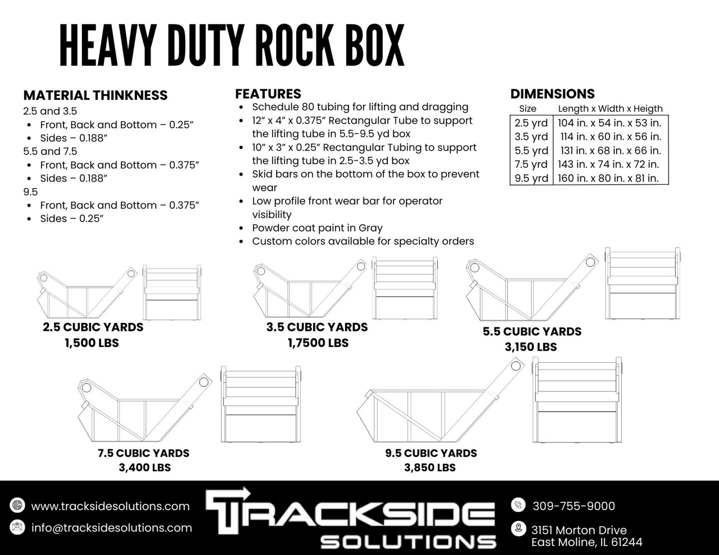 FABRICATION – Trackside Solutions